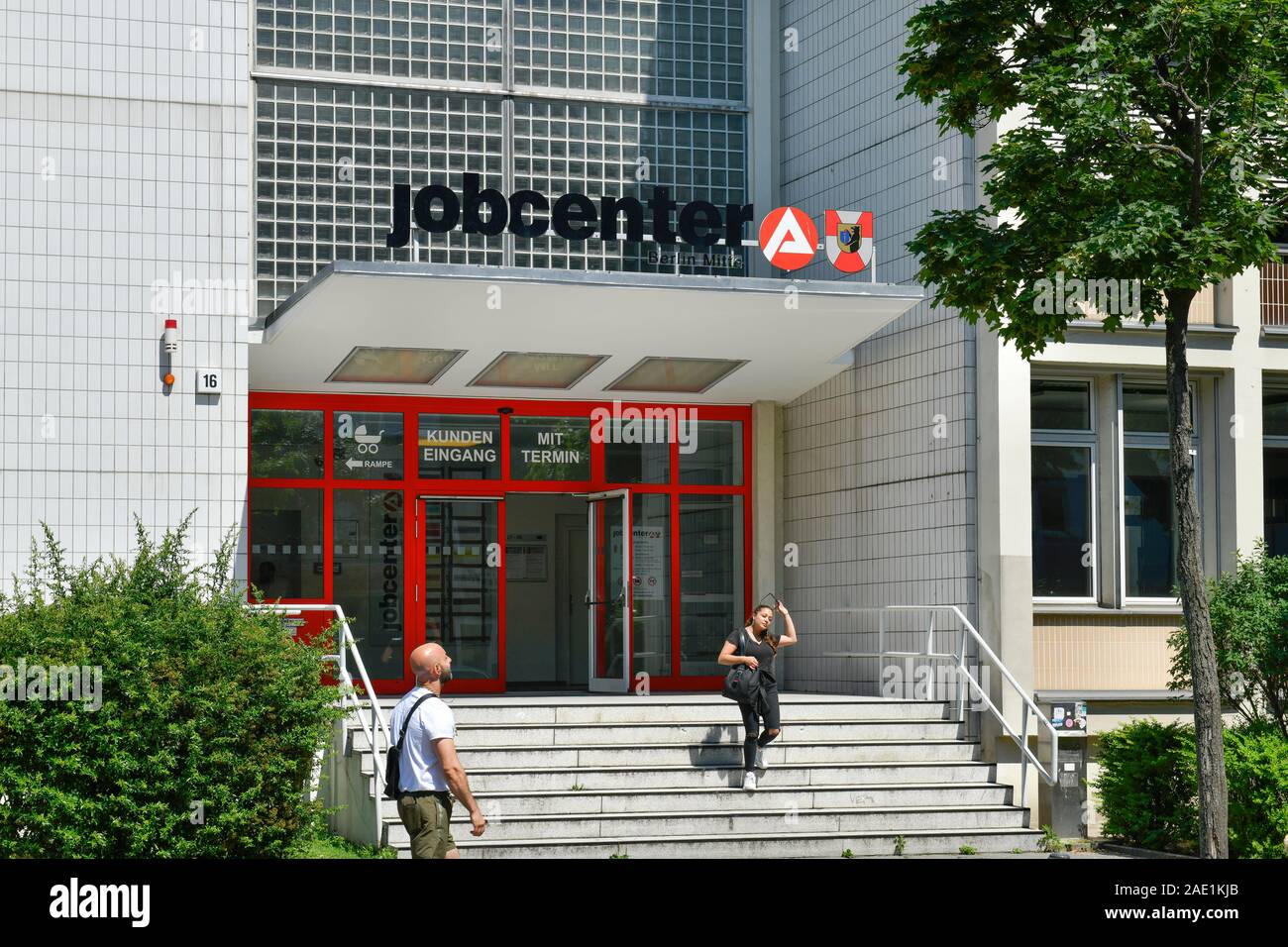 Jobcenter, Muellerstrasse, Wedding, Mitte, Berlin, Deutschland Stock ...