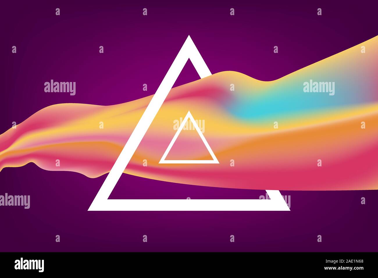 Abstract Curve Background Colorful Gradients Stock Vector Image & Art ...