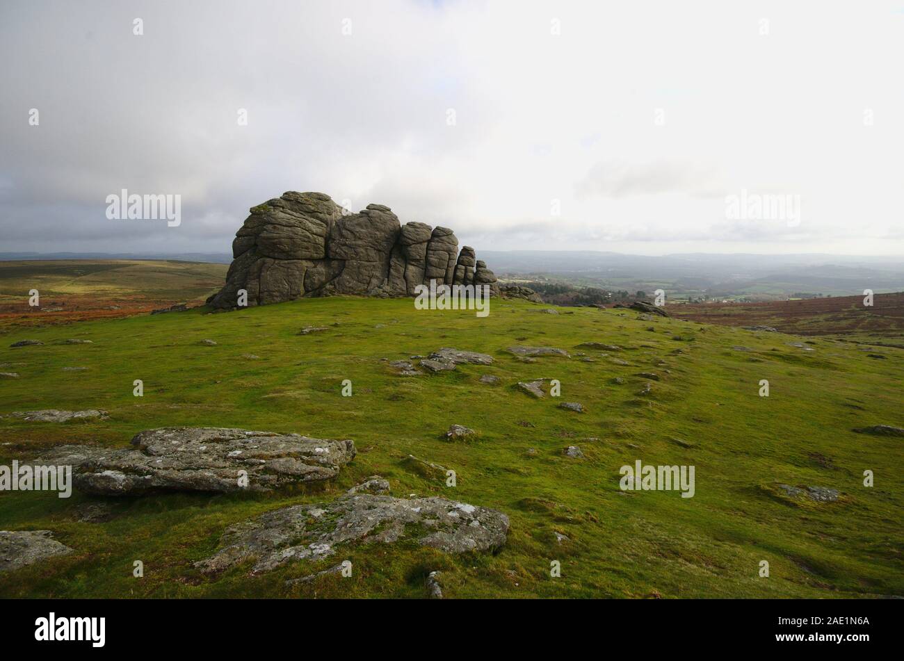 Haytor Rocks, Hay Tor, Dartmoor, Devon UK Stock Photo - Alamy