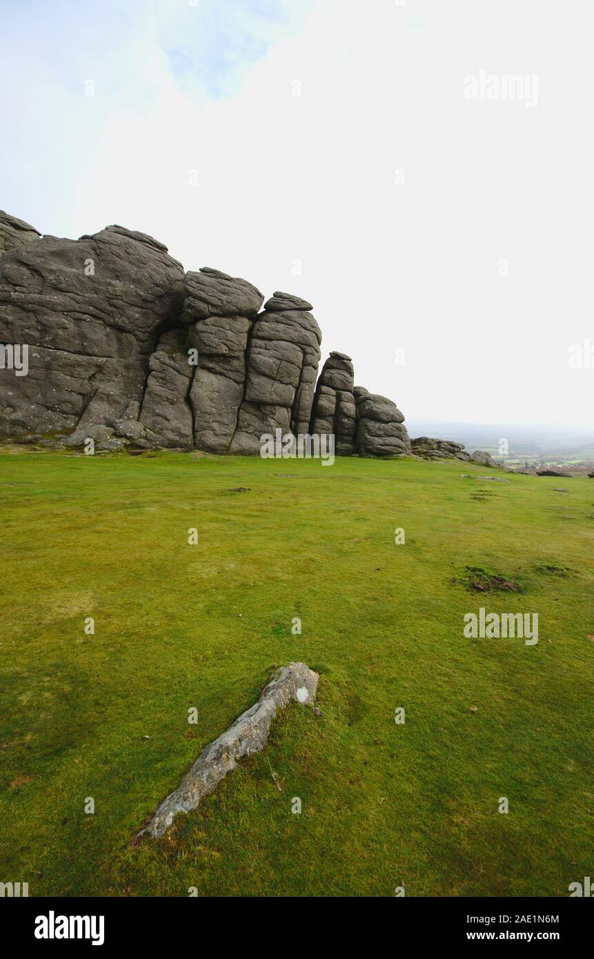 Haytor Rocks, Hay Tor, Dartmoor, Devon UK Stock Photo - Alamy