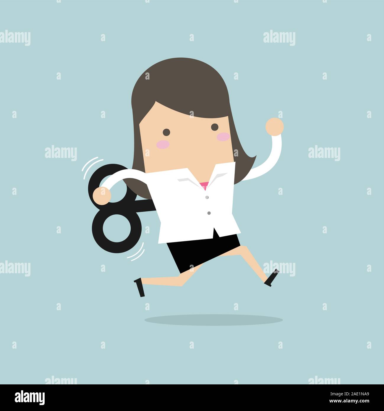 Wind up robot Stock Vector Images - Alamy