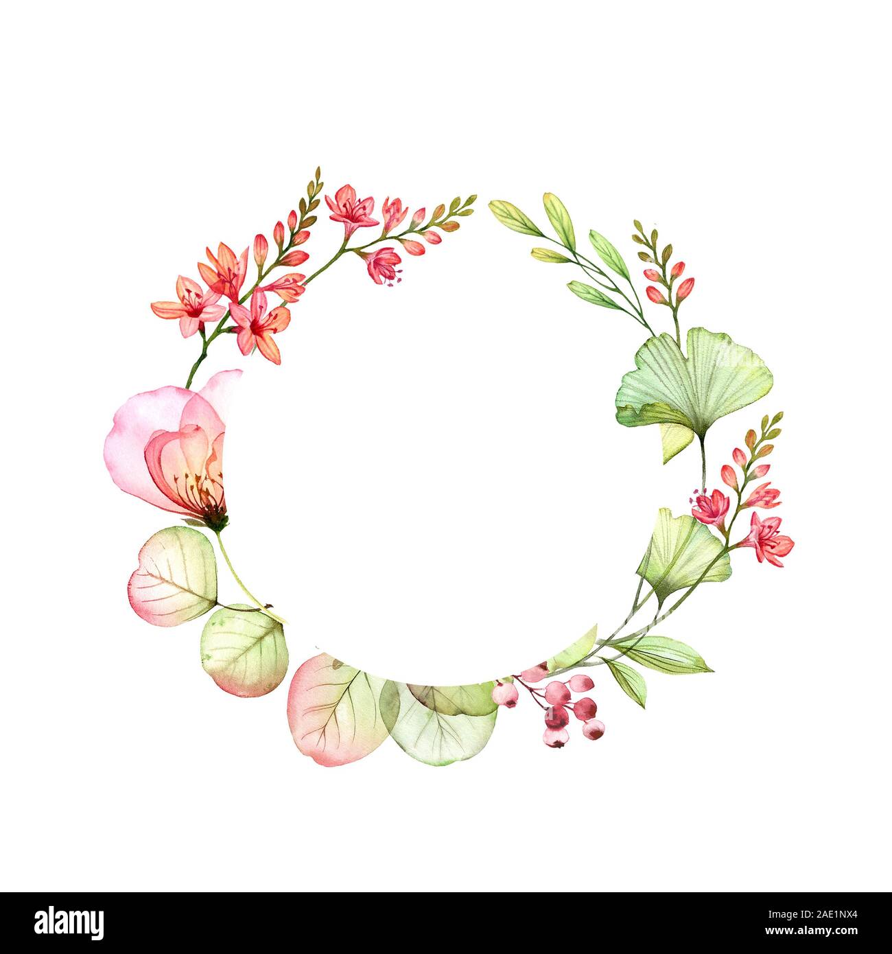 Transparent Flower Banner