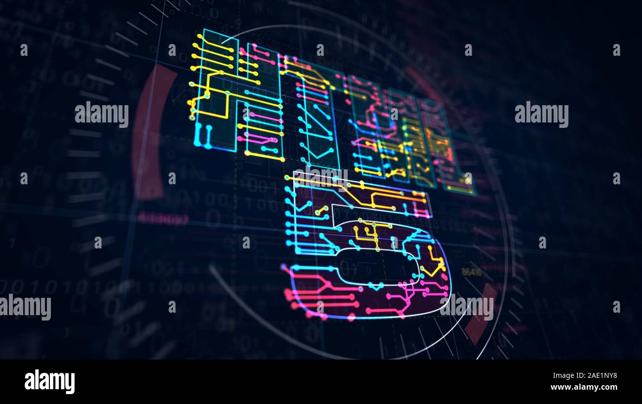 5g mobile network project creating. Abstract concept of IOT, phone ...
