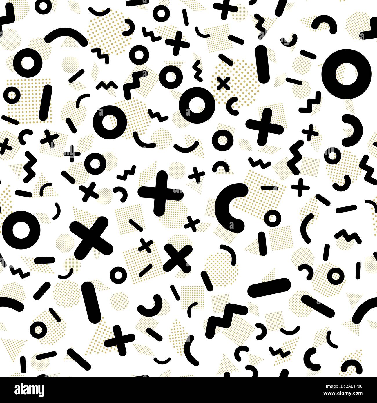 Scattered geometric line shapes hi-res stock photography and images - Alamy