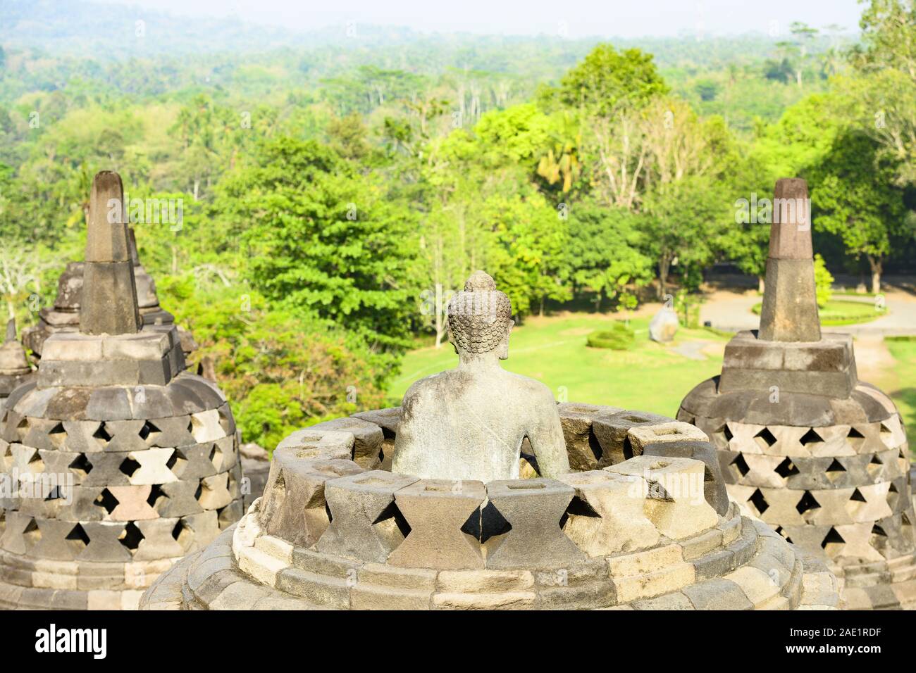 Buddha statue in forest hi-res stock photography and images - Alamy