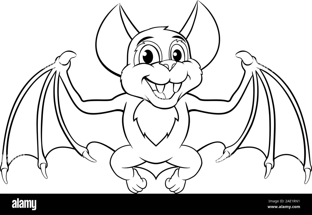 Cartoon illustration bat party Stock Vector Images - Alamy