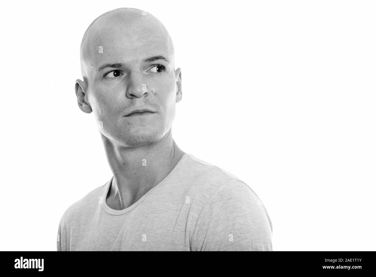 Back of balding man hi-res stock photography and images - Alamy