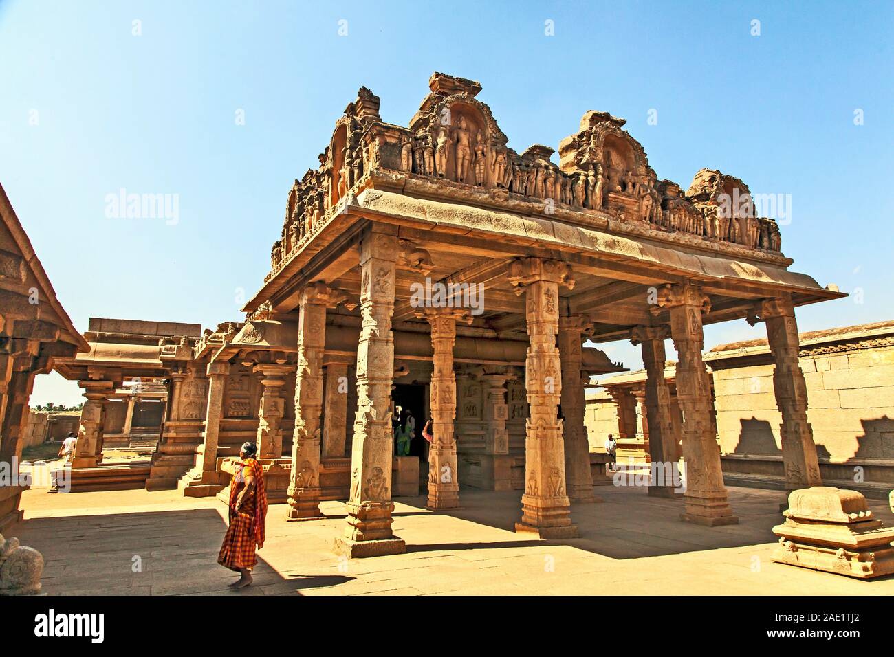 Hazara Rama Temple, Hampi, Karnataka, India, Asia Stock Photo - Alamy