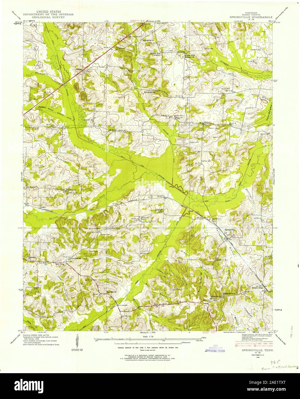 Springville tennessee Cut Out Stock Images & Pictures - Alamy