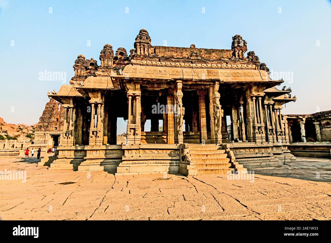 Vitthala Temple, Hampi, Karnataka, India, Asia Stock Photo - Alamy