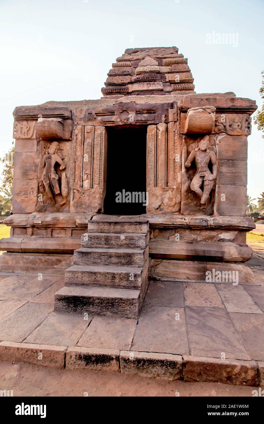 Kadasiddeshwar Temple, Pattadakal, Karnataka, India, Asia Stock Photo ...