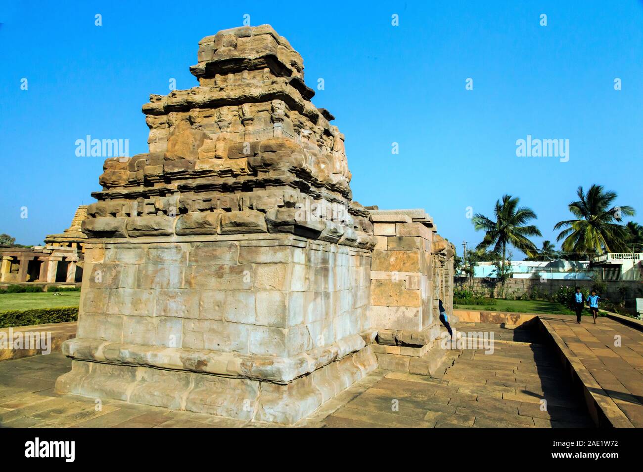 Badiger Gudi Temple, Pattadakal, Karnataka, India, Asia Stock Photo - Alamy