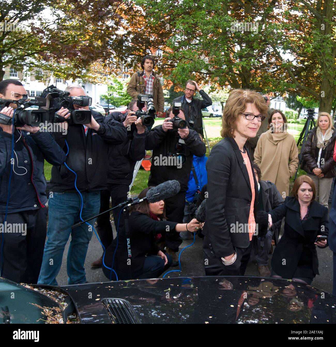 Vicky Pryce former wife of Liberal democratic politician Chris Huhne ...