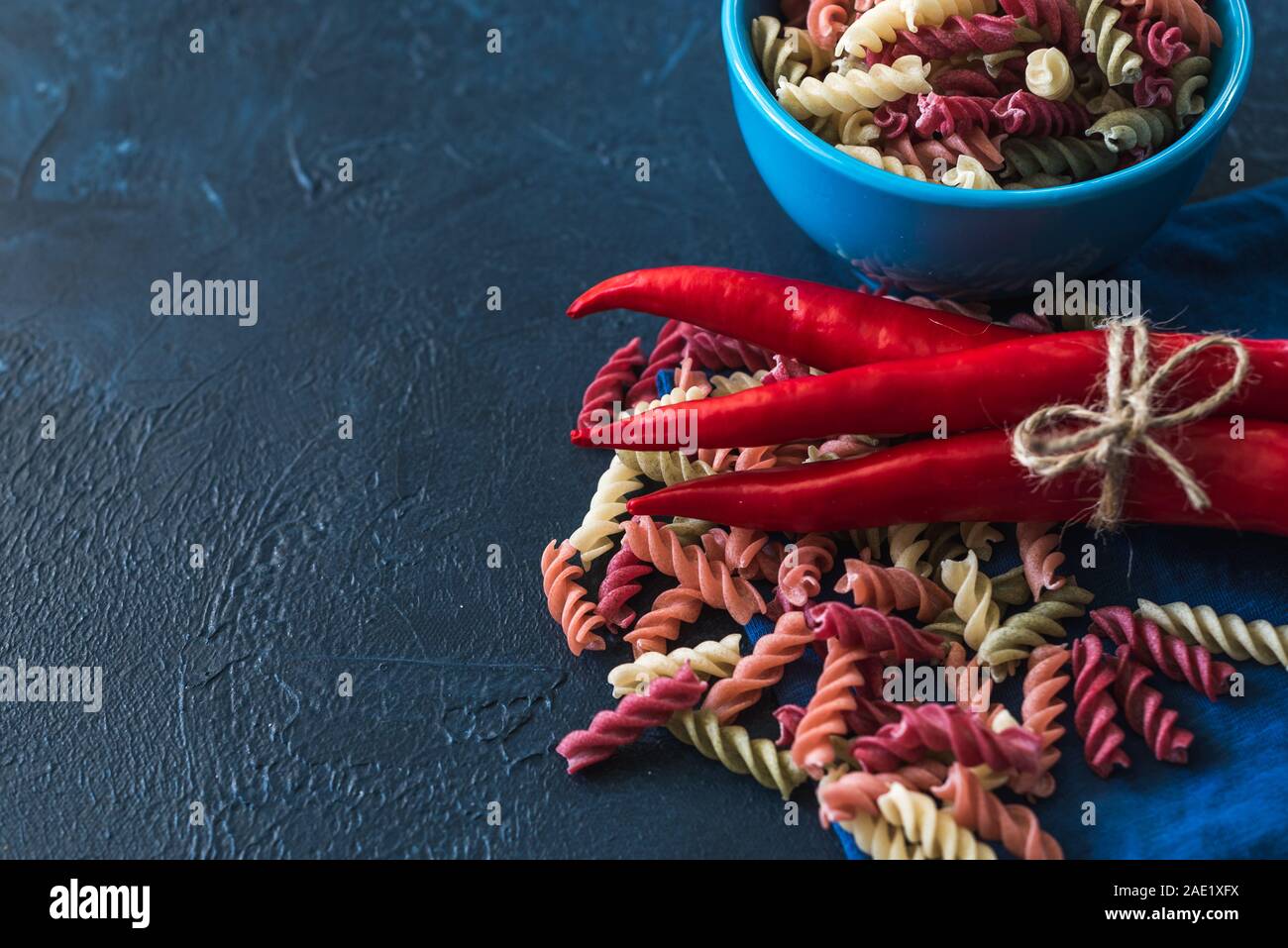 Healthy vegetarian pasta hi-res stock photography and images - Alamy