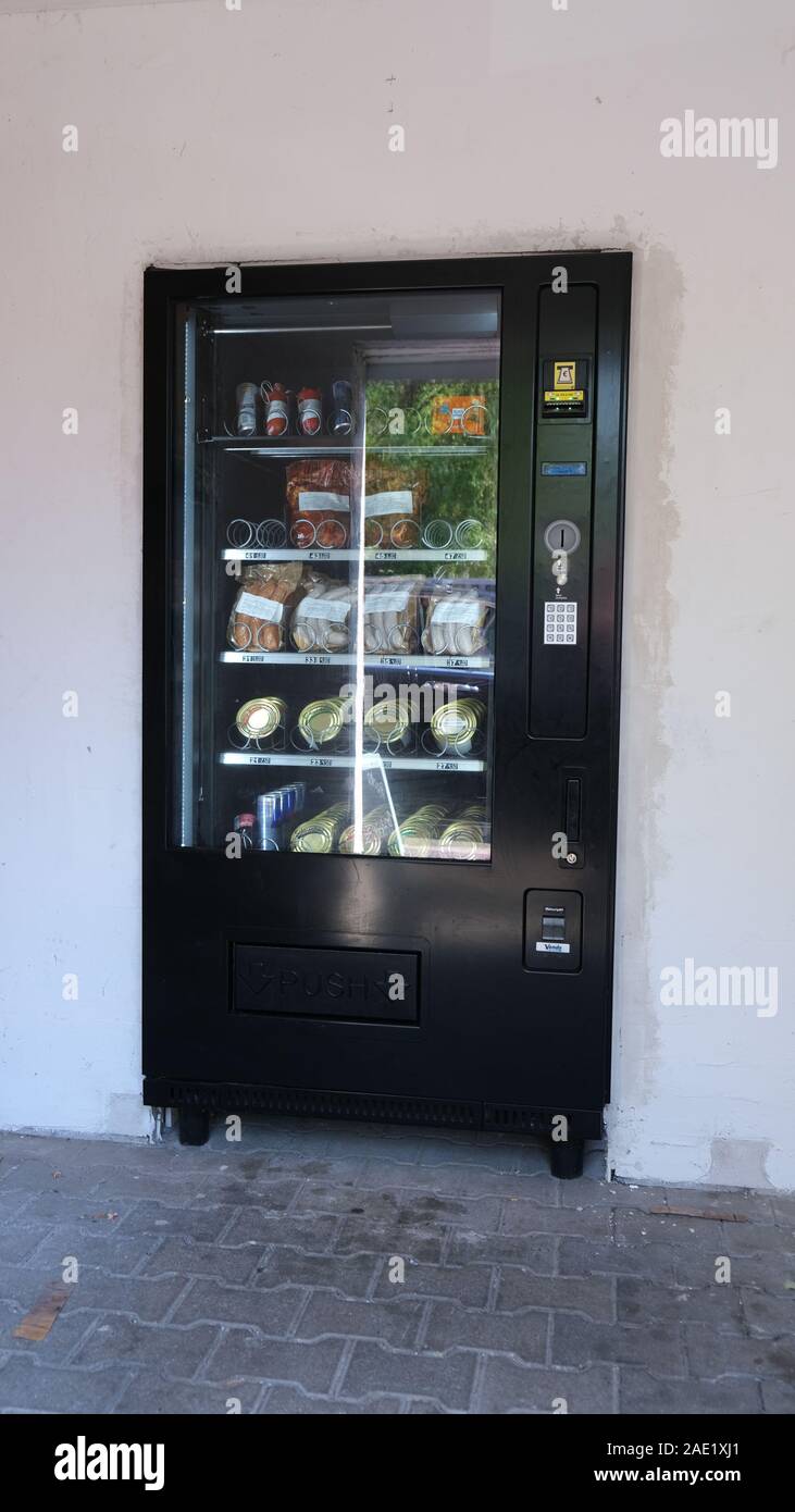 Butcher's Vending Machine Stock Photo - Alamy