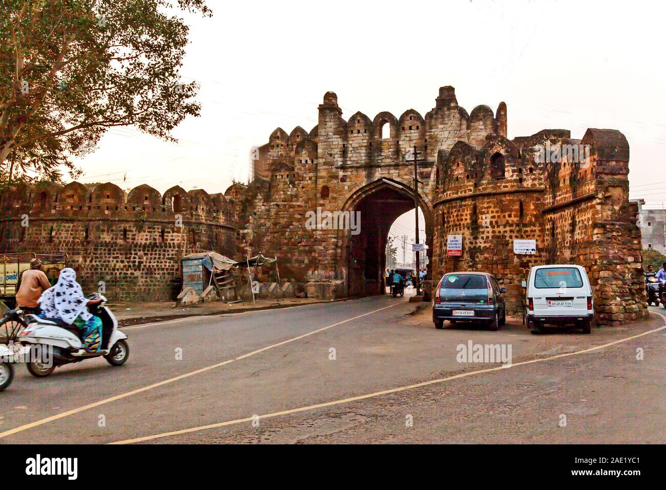 Anchaleshwar Gate, Moharli, Chandrapur, Maharashtra, India, Asia Stock ...