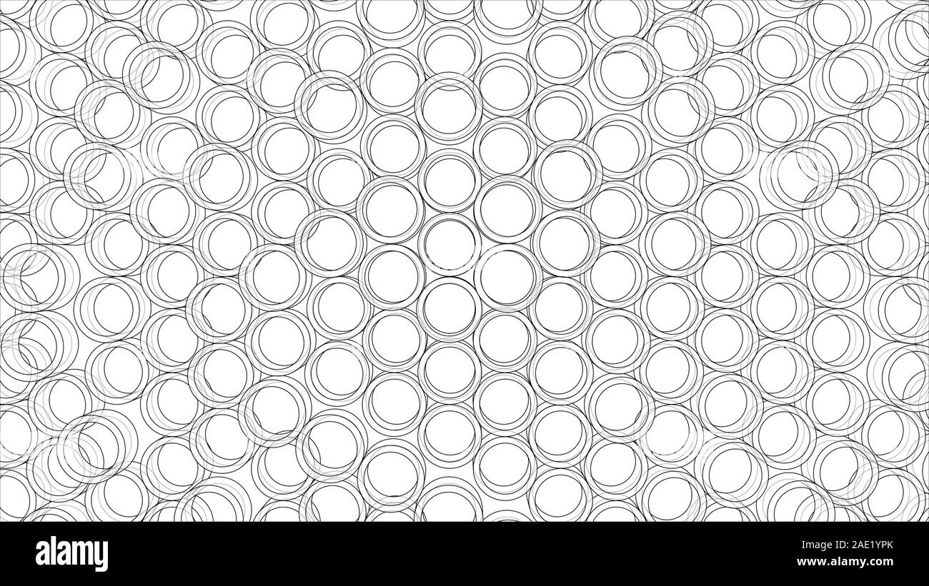Abstract background of tubes outline. Vector rendering of 3d. Wire ...