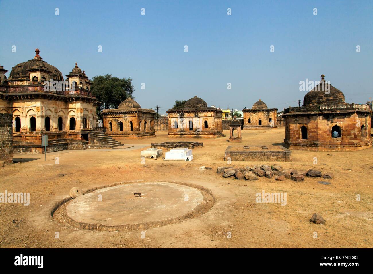 Anchaleshwar Temple complex, Chandrapur, Maharashtra, India, Asia Stock ...
