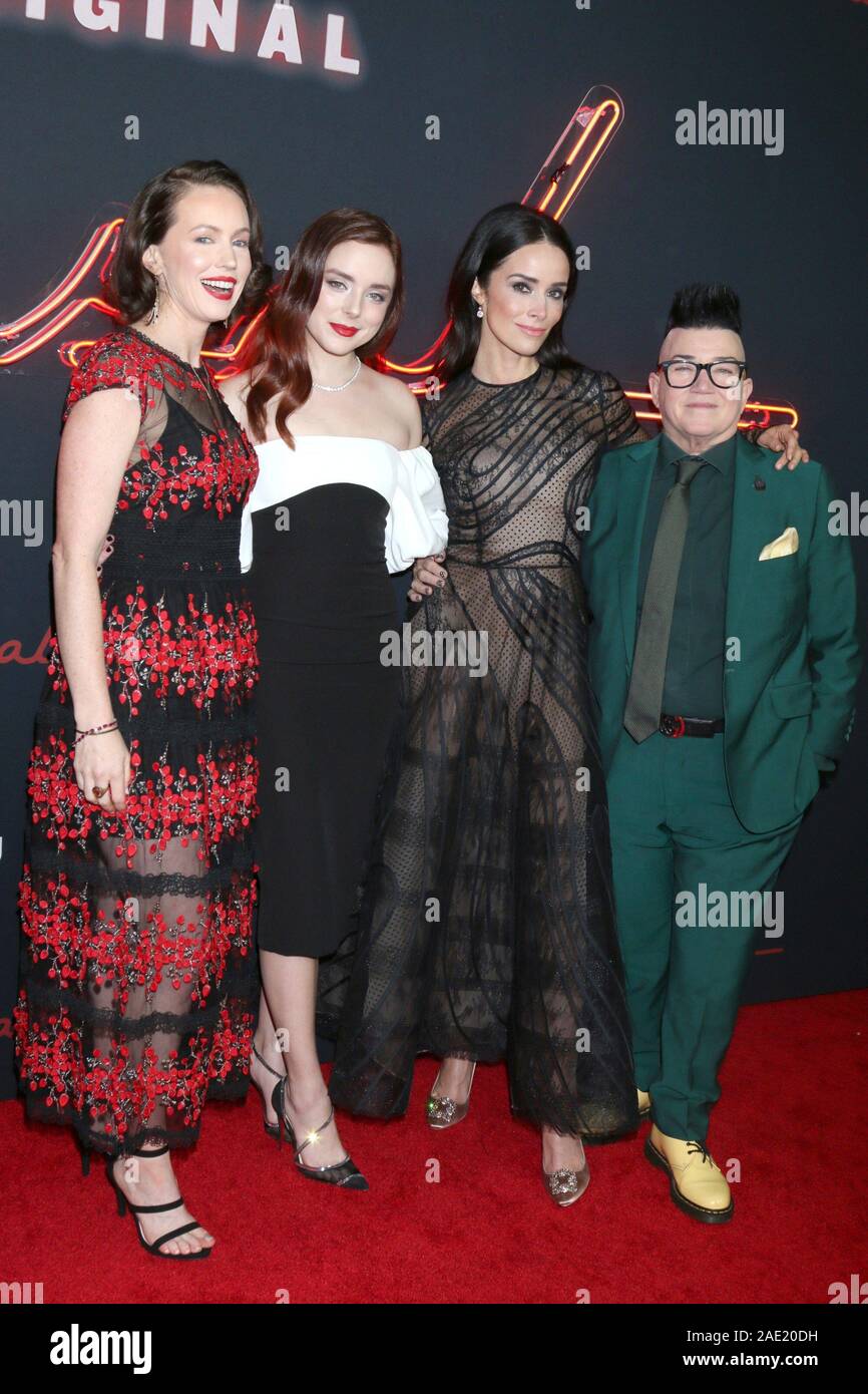 Los Angeles, CA. 5th Dec, 2019. Bethany Anne Lind, Madison Davenport ...