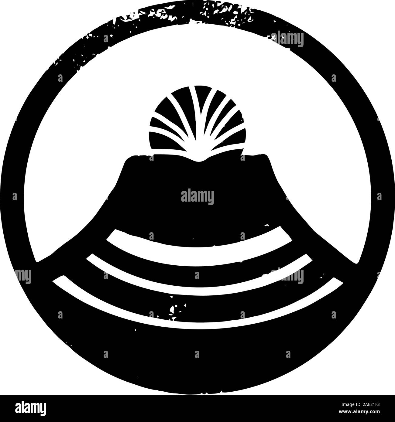 Volcanic ash hand Stock Vector Images - Alamy