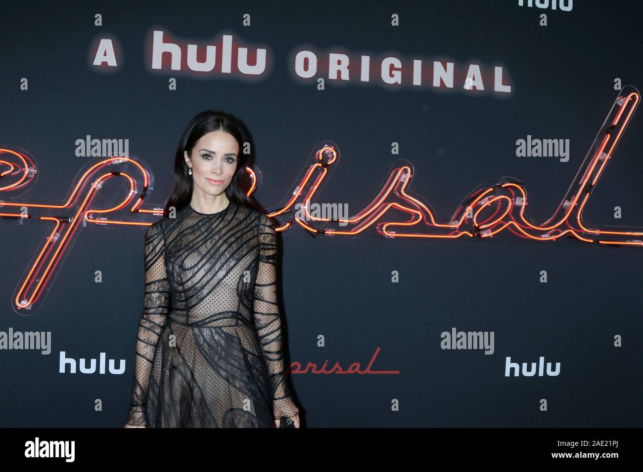 December 5, 2019, Los Angeles, CA, USA: LOS ANGELES - DEC 5: Abigail ...