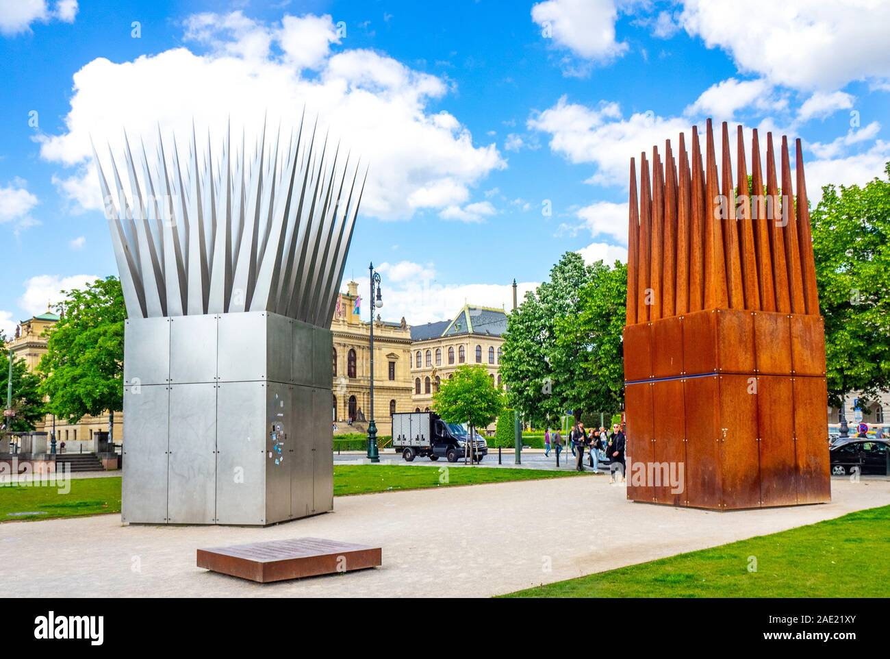 Jan Palach Memorial The House of Suicide and the House of the Mother of ...