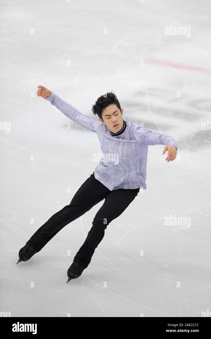 Nathan Chen of United States of America competes during senior men ...