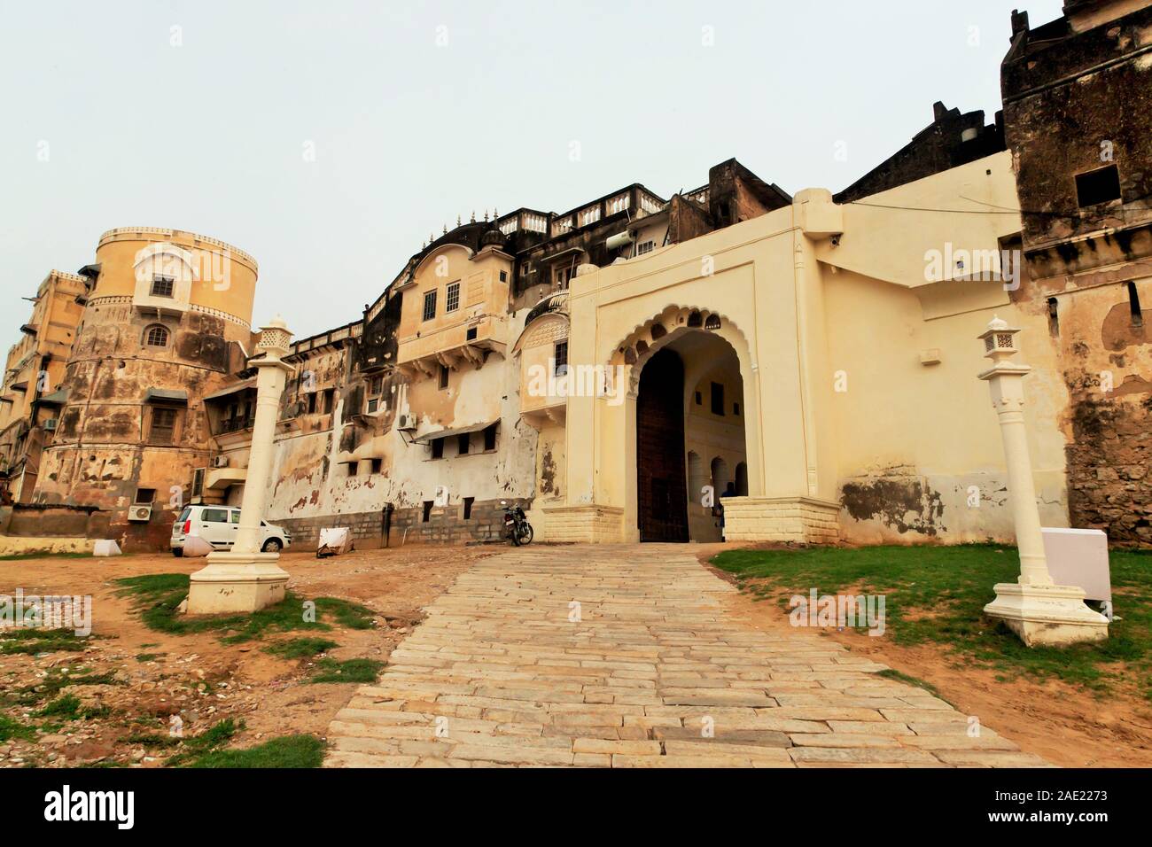 Mandawa Castle, Jhunjhunu, Shekhawati, Rajasthan, India, Asia Stock ...