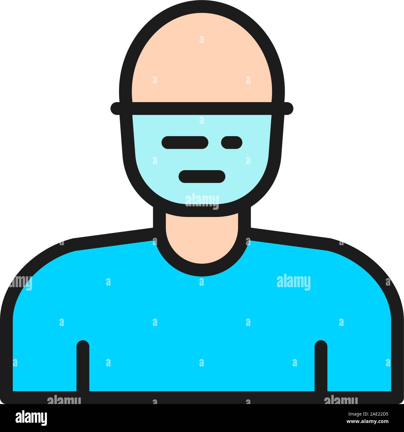 Gas mask man nuclear Stock Vector Images - Alamy