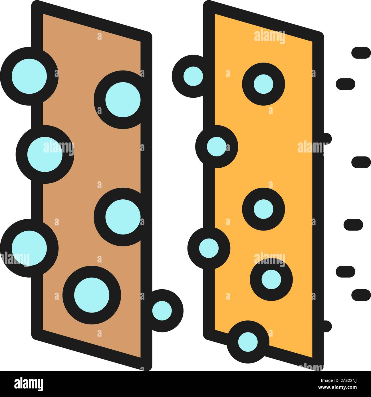 Air conditioner color icon Cut Out Stock Images & Pictures - Alamy