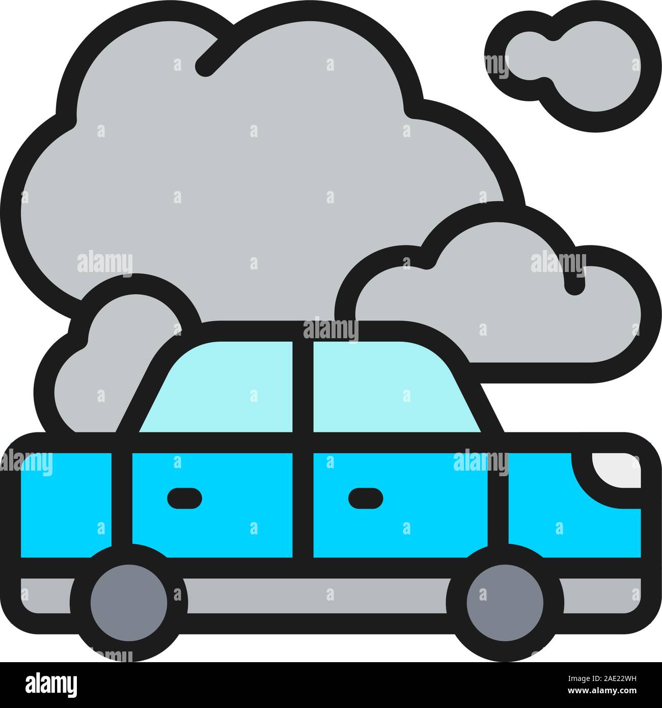 Engine emissions Stock Vector Images - Alamy