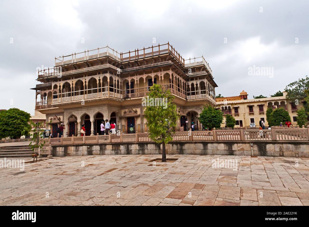 Mubarak Mahal, City Palace, Jaipur, Rajasthan, India, Asia Stock Photo ...