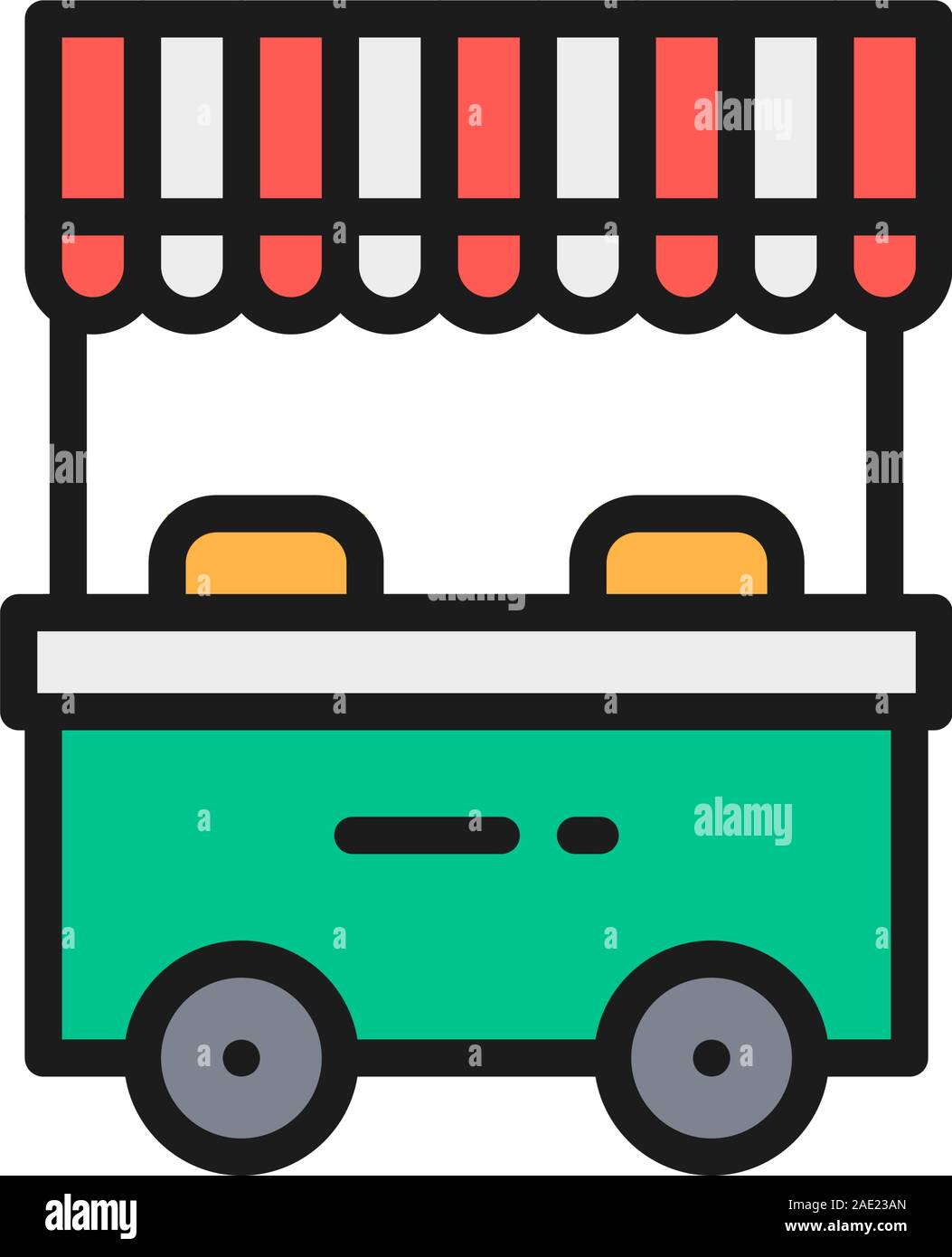 Chef street market Cut Out Stock Images & Pictures - Alamy