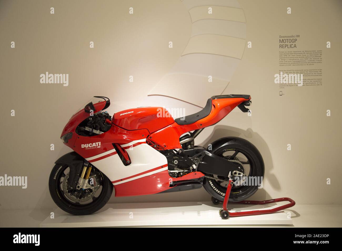 Bologna Ducati Museum Stock Photo - Alamy