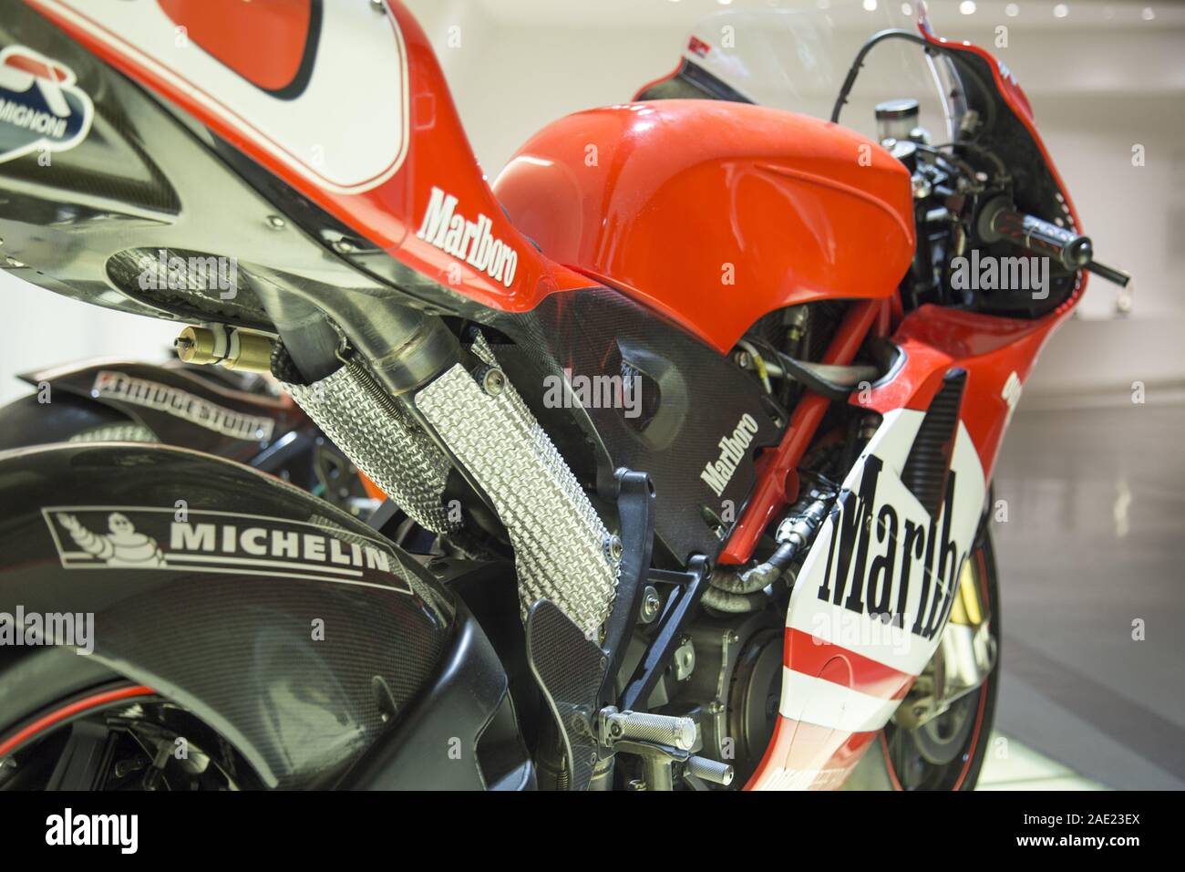 Bologna Ducati Museum Stock Photo - Alamy