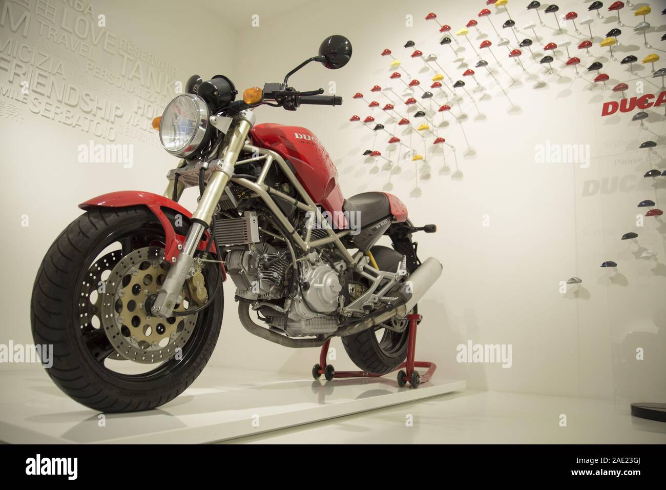 Bologna Ducati Museum Stock Photo - Alamy