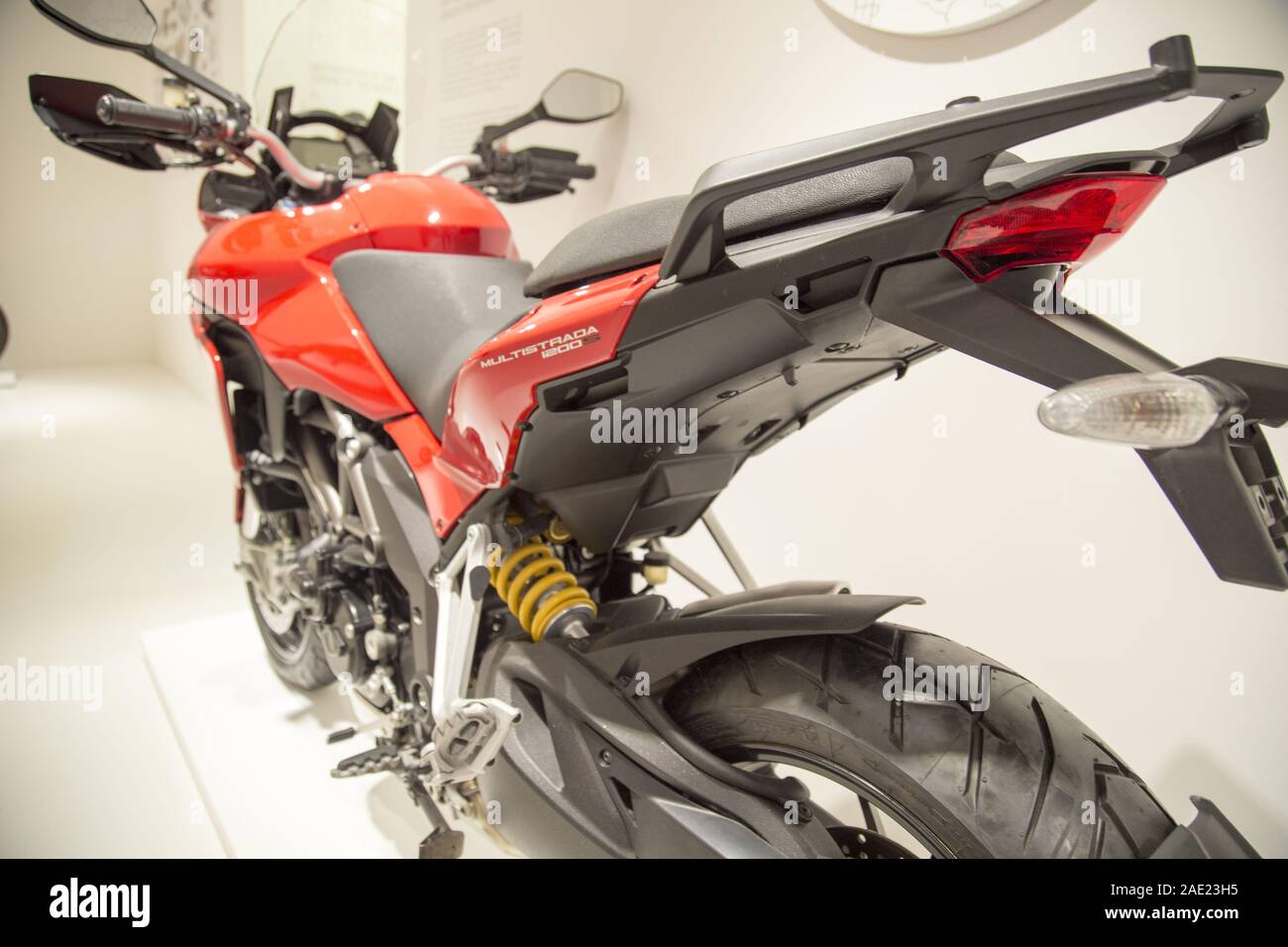 Bologna Ducati Museum Stock Photo - Alamy