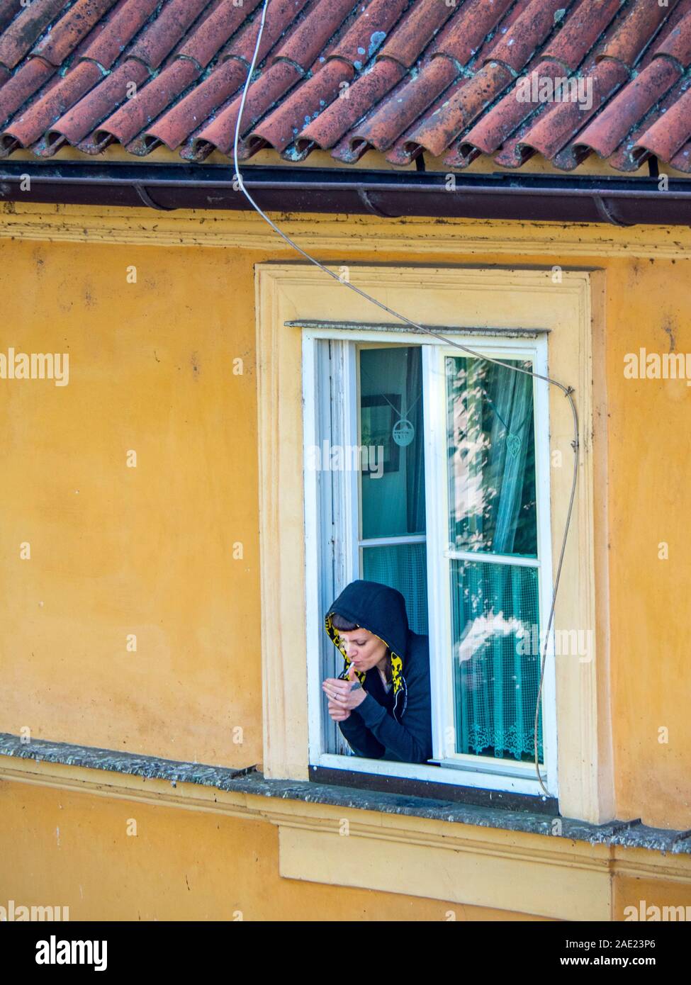 Prague czech republic cigarette hi-res stock photography and images - Alamy