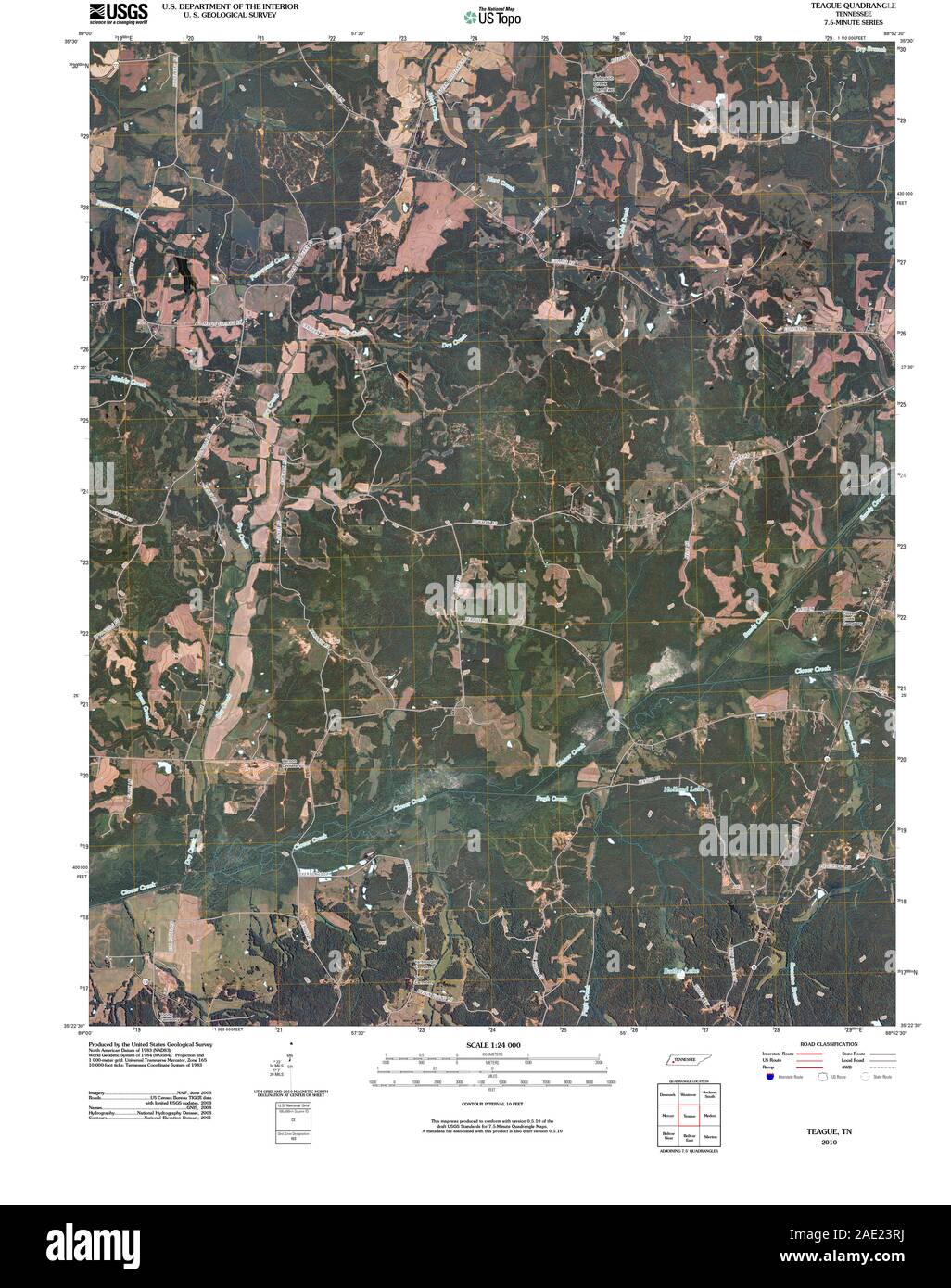 Teague map hi-res stock photography and images - Alamy