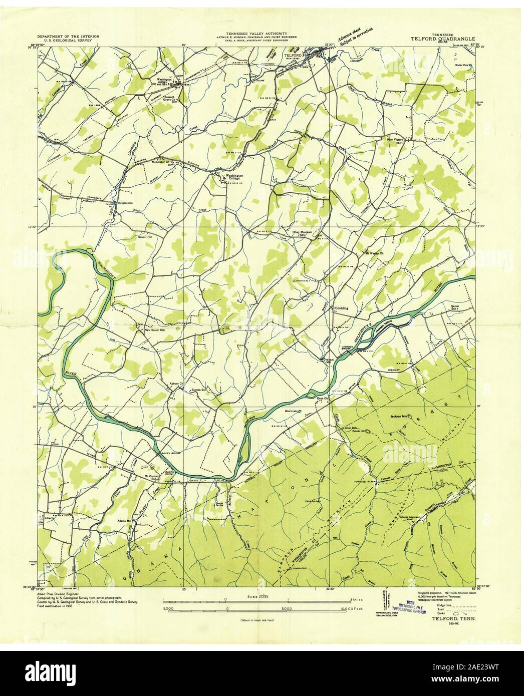 Map of telford hi-res stock photography and images - Alamy