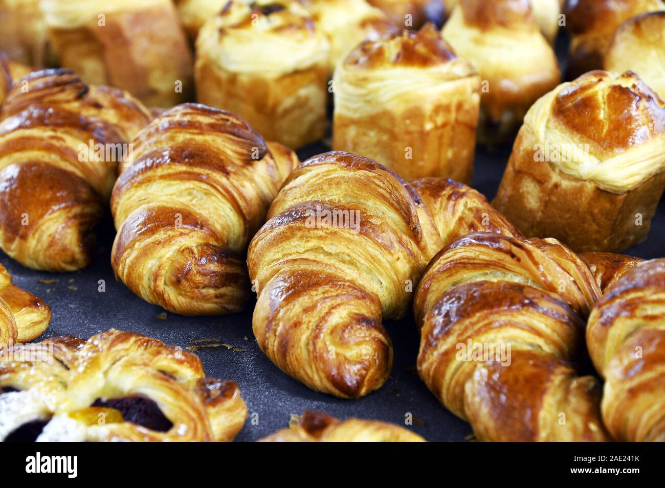Croissants - French Pastry - France Stock Photo - Alamy