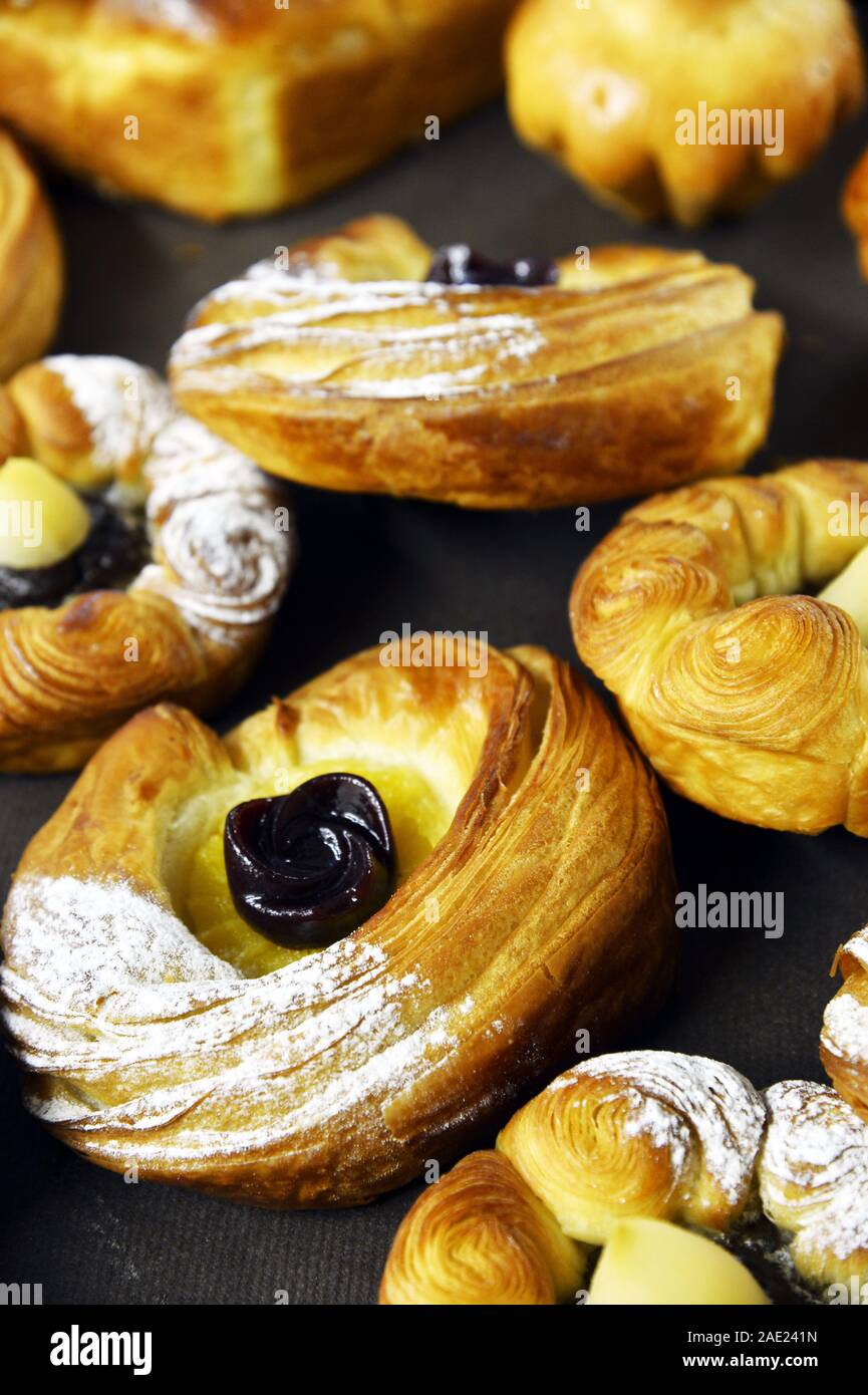 French Pastry - France Stock Photo - Alamy