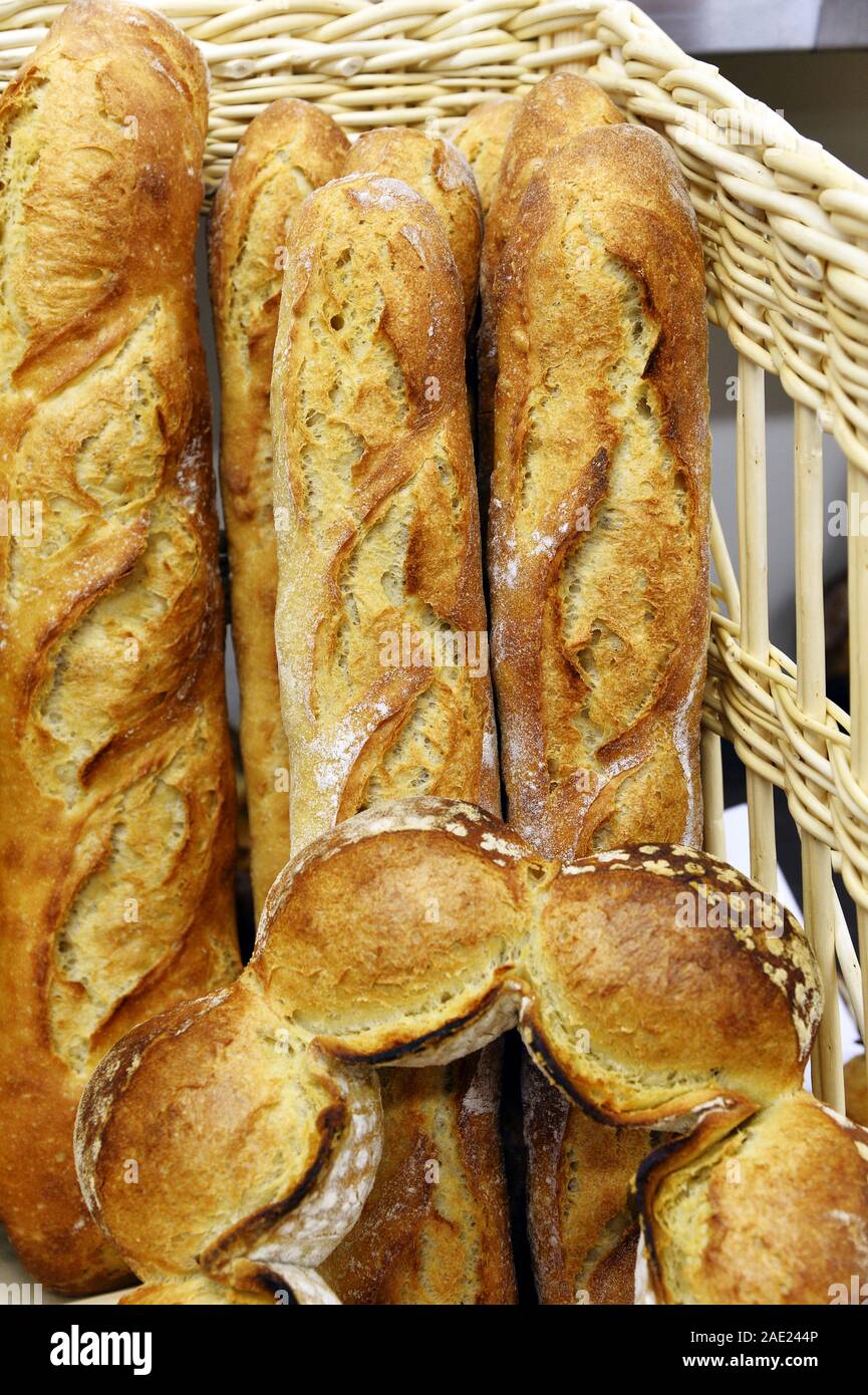 French Bread - France Stock Photo - Alamy