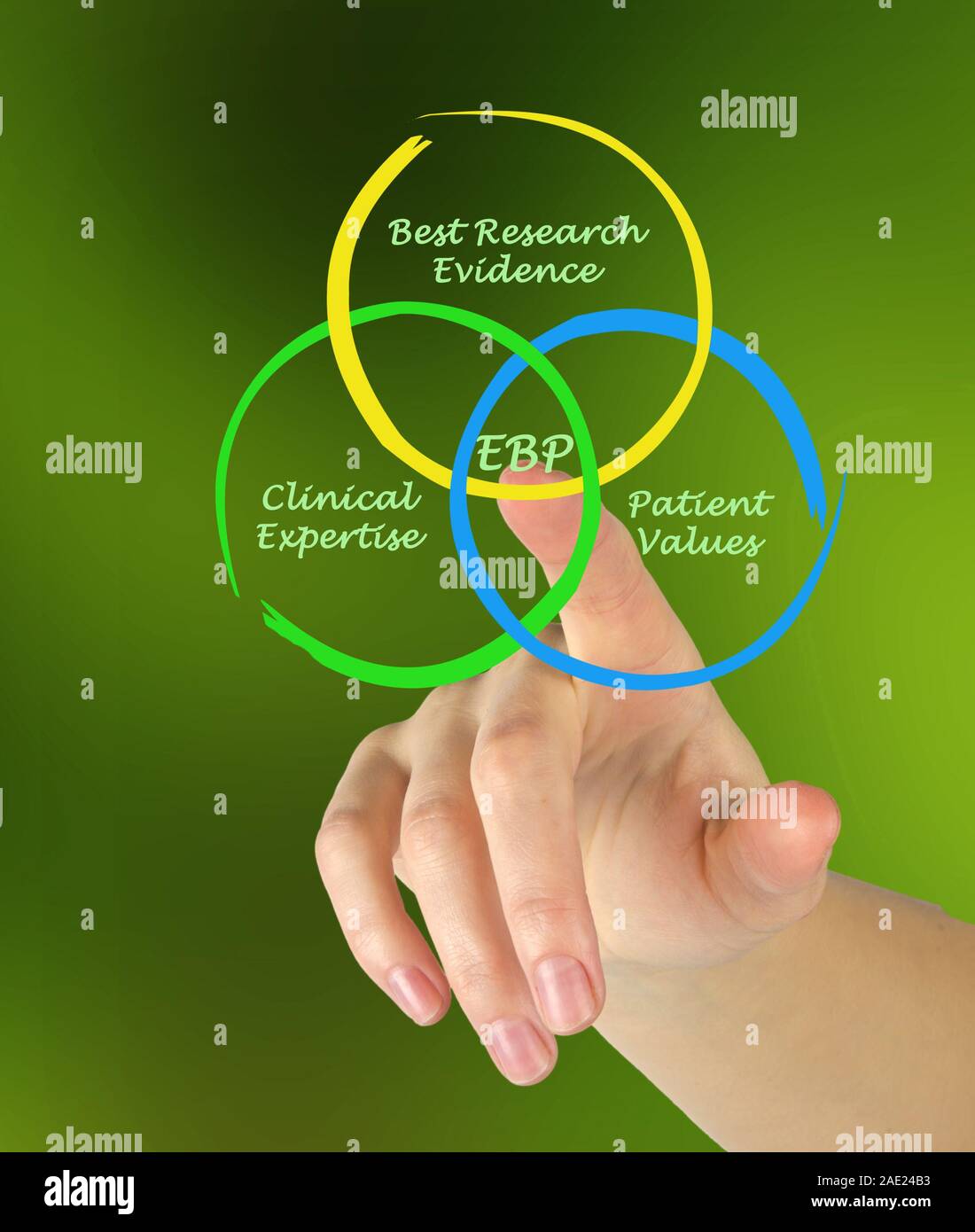 Diagram of EBP Stock Photo - Alamy