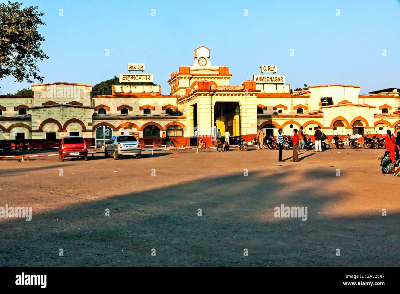 Ahmednagar railway station hi-res stock photography and images - Alamy