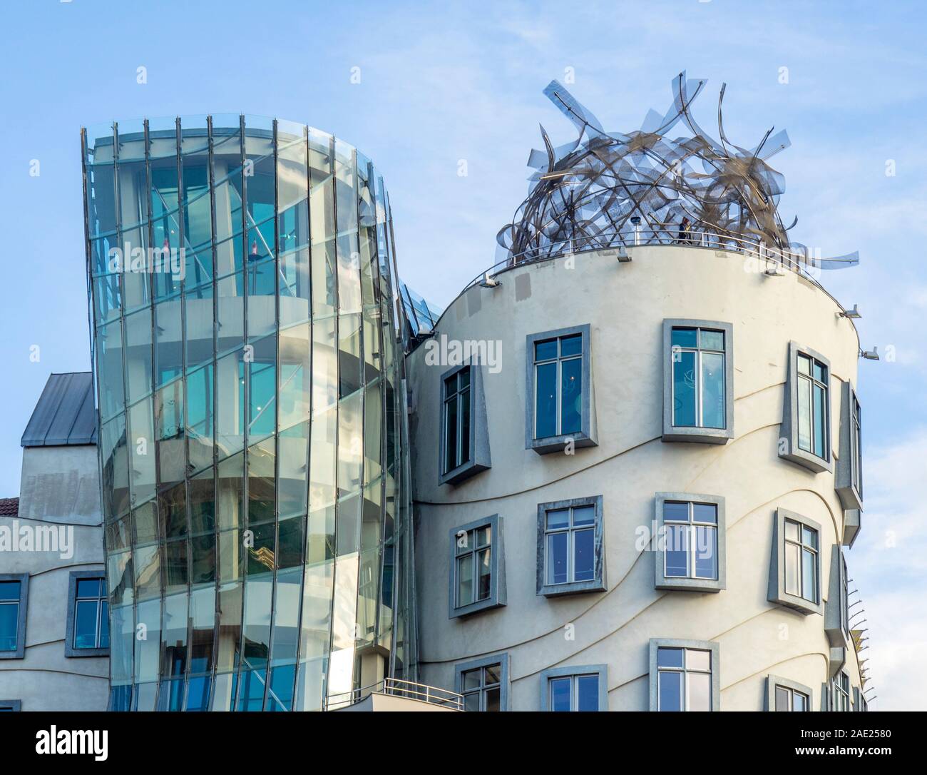 Fred and Ginger or Dancing House office building by architects Frank ...