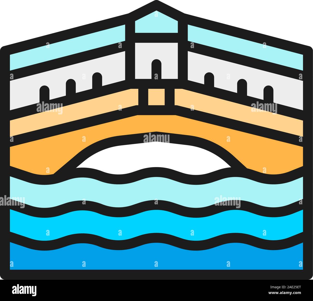 Milan channel Stock Vector Images - Alamy