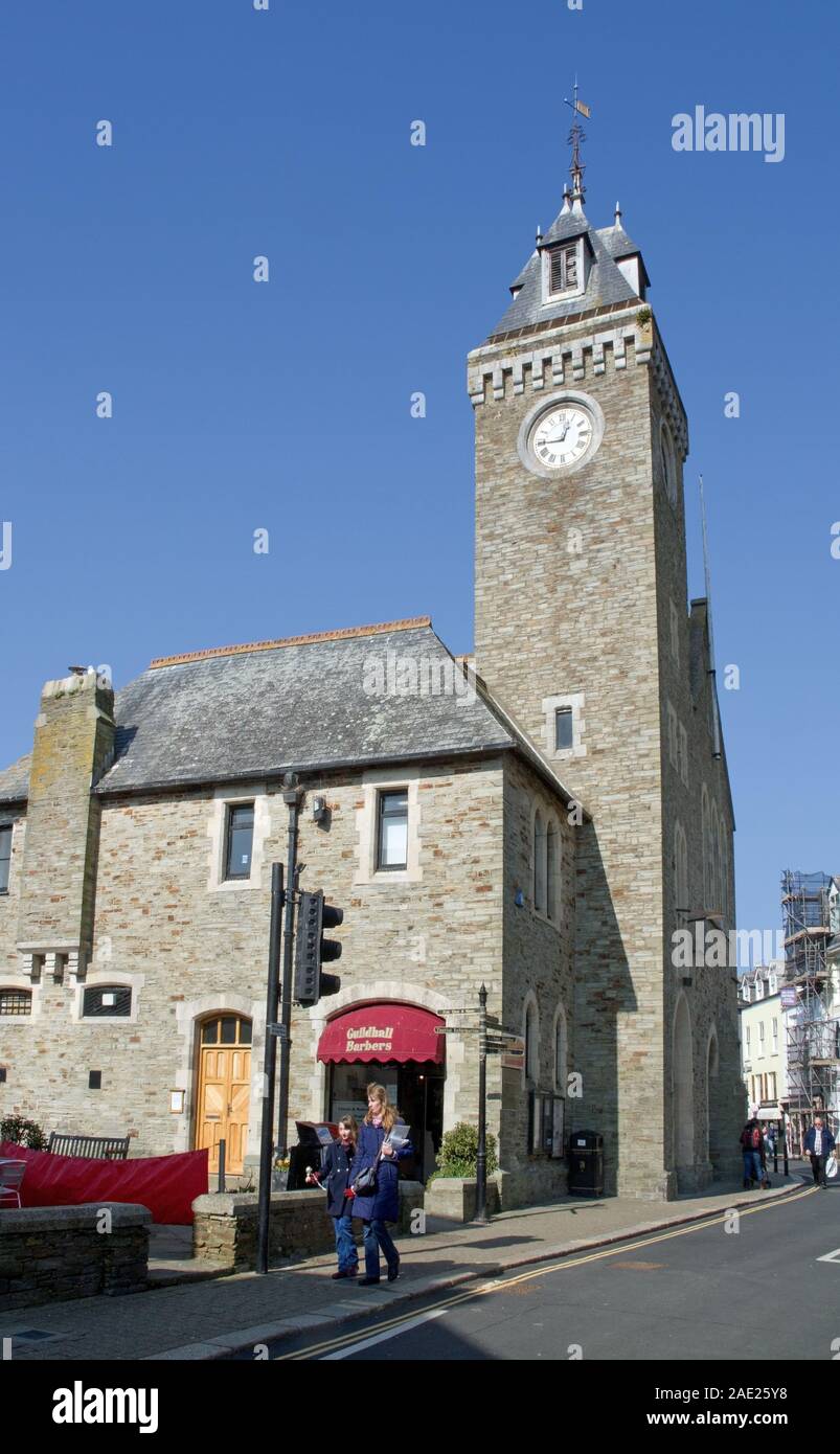 Guildhall east looe hi-res stock photography and images - Alamy