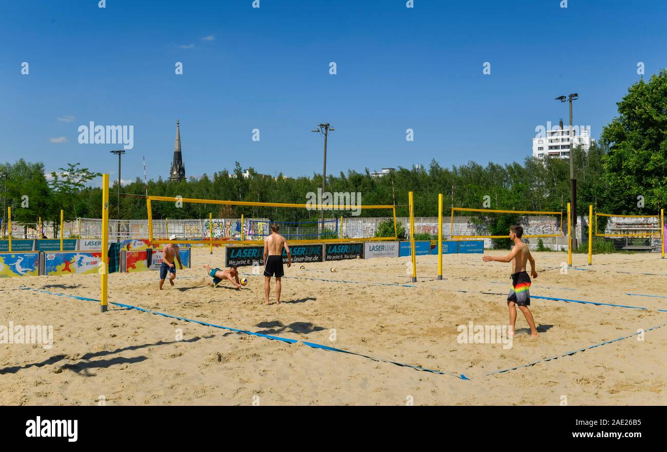 Beach Mitte, Caroline-Michaelis-Straße, Mitte, Berlin, Deutschland ...