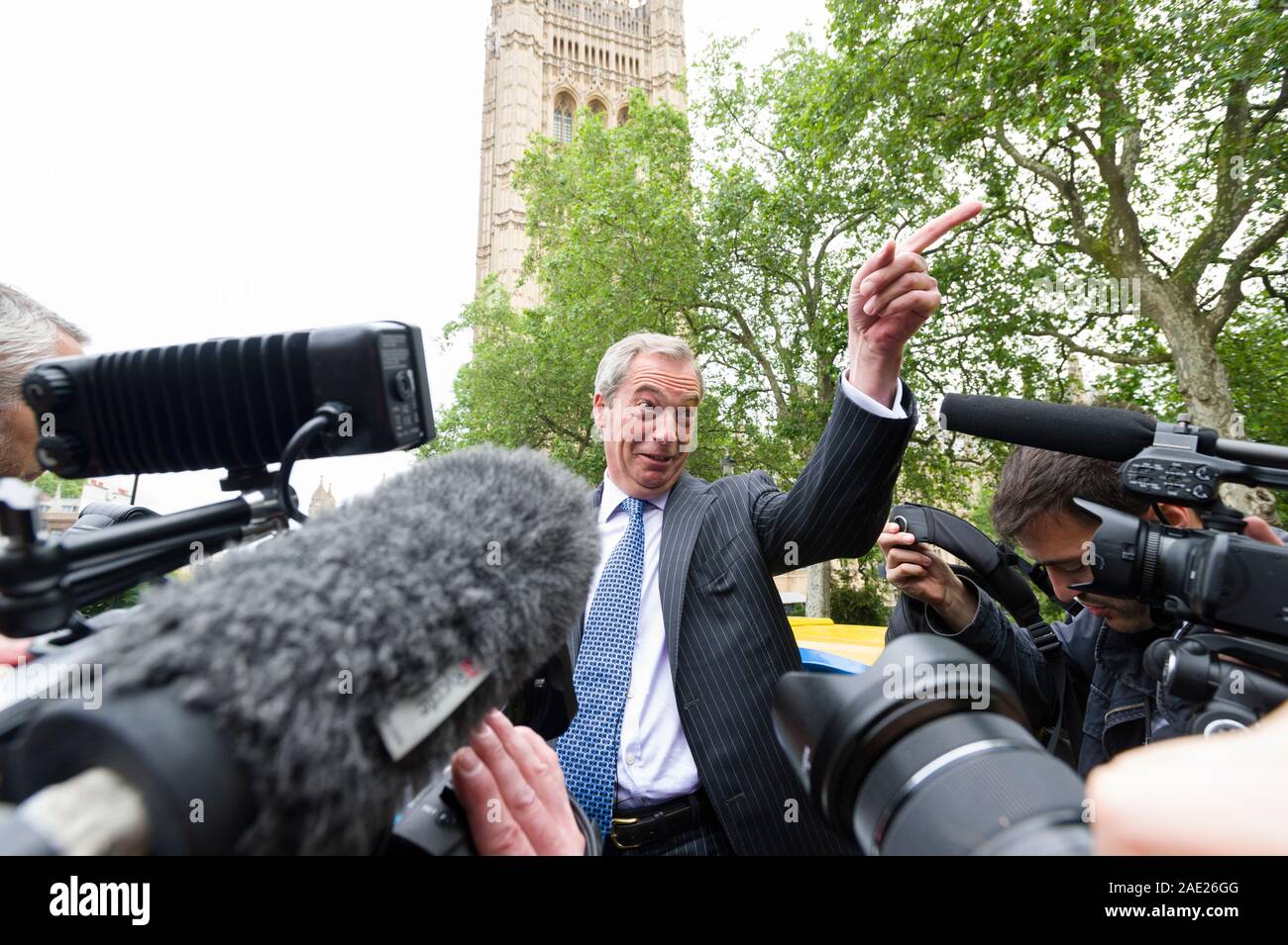 Ukip battle bus hi-res stock photography and images - Alamy